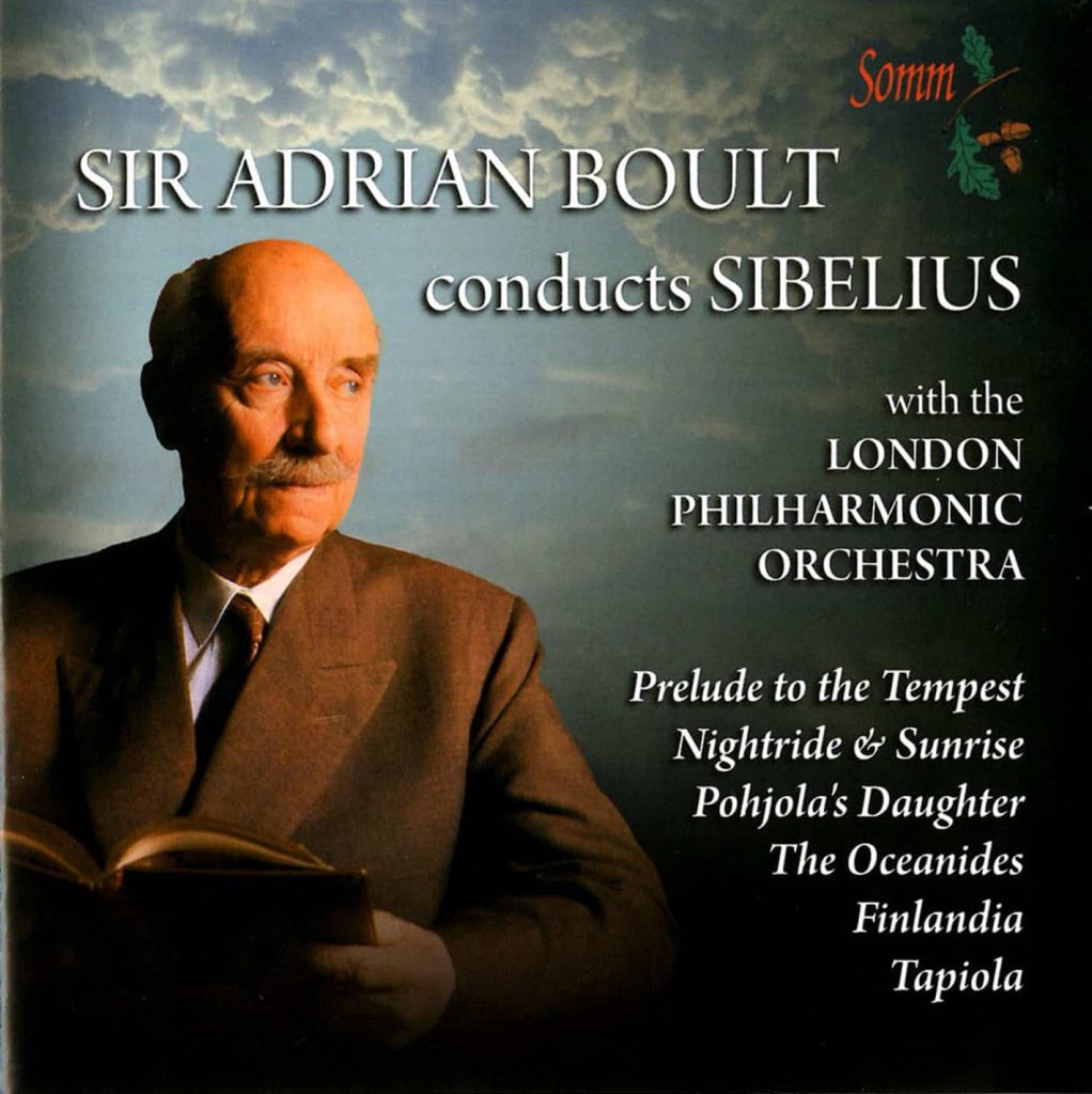 Sir Adrian Boult Conducts Sibelius | SOMM Recordings